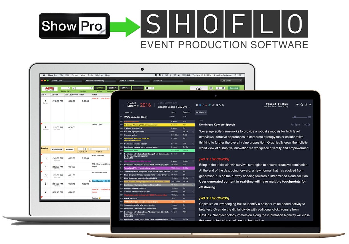 Show Pro has joined Shoflo